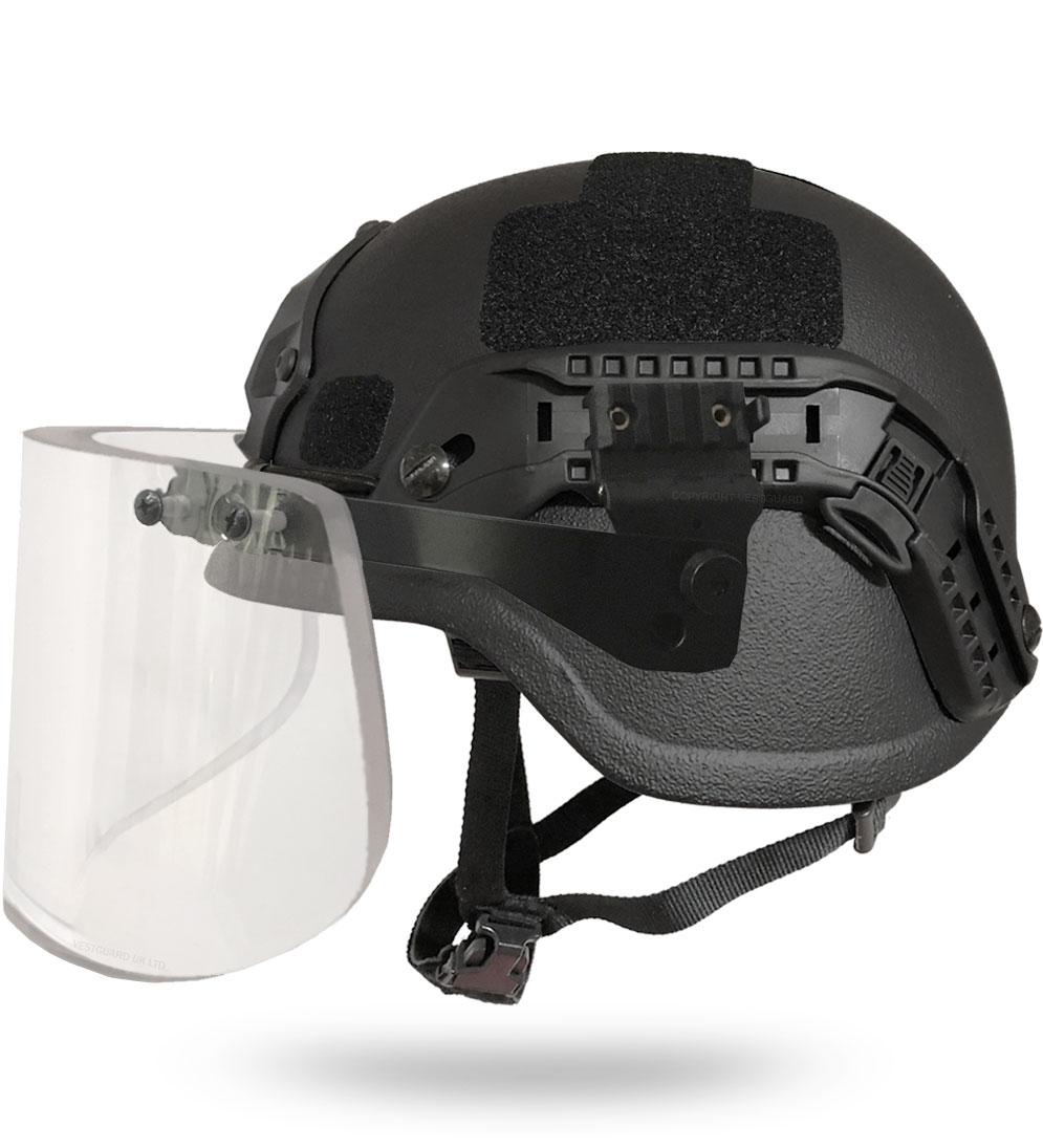 vestguard ballisitc helmet bullet stab blast nato stanag 2920 ...