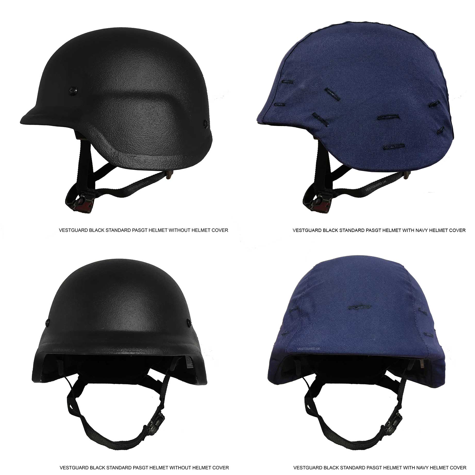 vestguard ballisitc helmet bullet stab blast nato stanag 2920 ...